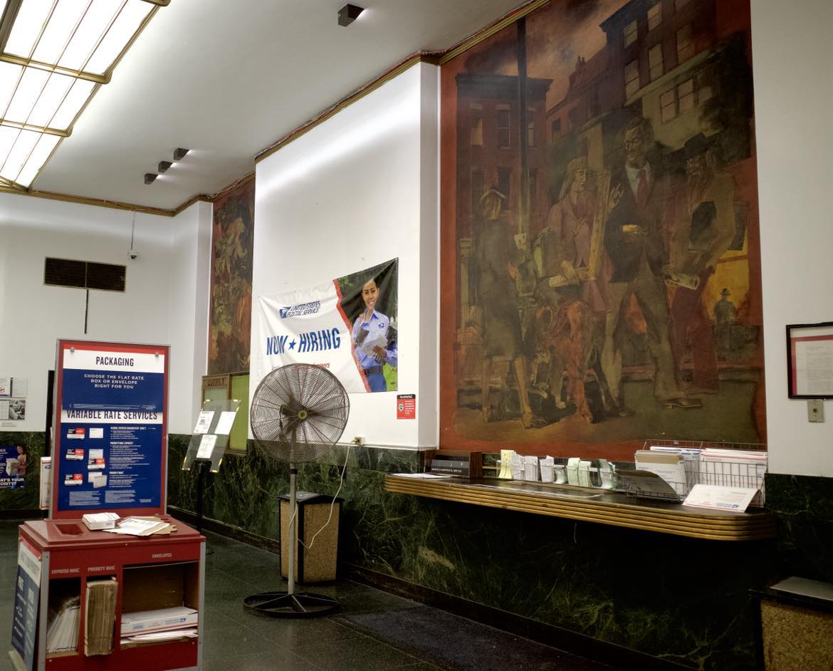 Murals in the public realm – The New Deal Program, WPA and Post Office ...